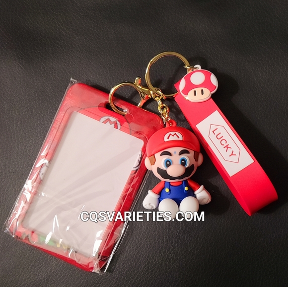 Unbranded | Toys | Mario Brothers Mario Luigi Nintendo Id Card Badge ...